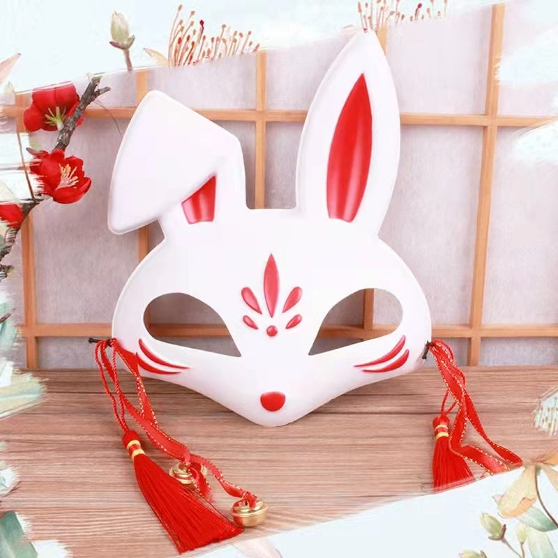 Bunny Mask Masquerade Cute Rabbit Mask Halloween Easter Party Costume ...